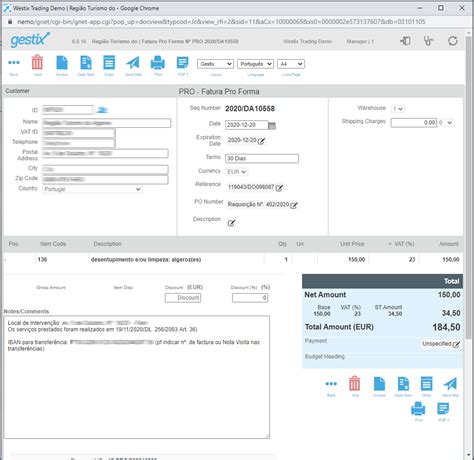 invoices from csv file gestix business management software