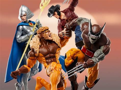 Hasbro Marvel Legends X-Men Logan Vs. Sabretooth, Wolverine & Lilandra Figures Pre-Orders ...