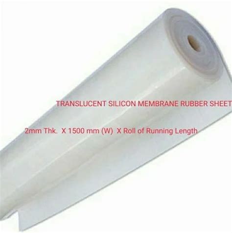 Silicone Membrane Rubber Sheets For Industrial At ₹ 7500 Piece In New Delhi