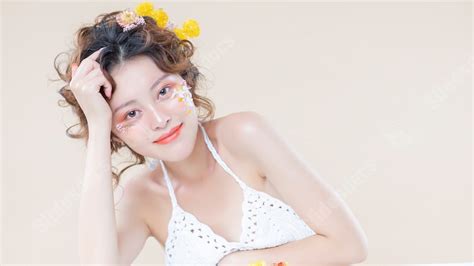 Beauty Makeup Makeups Portrait Cute Powerpoint Background For Free Download Slidesdocs