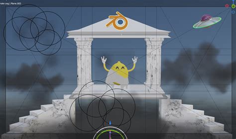 temple of blender on behance