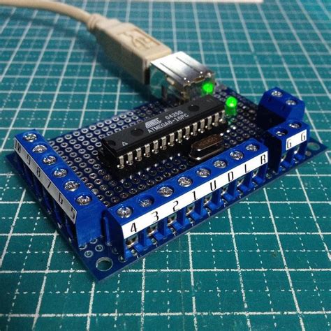 Usb Joystick Controller With 8 Way Joystick And 10 Buttons