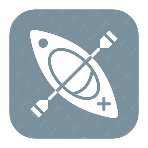 Premium Vector Canoe Vector Illustration