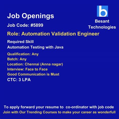 besant technologies on linkedin java automationtesting