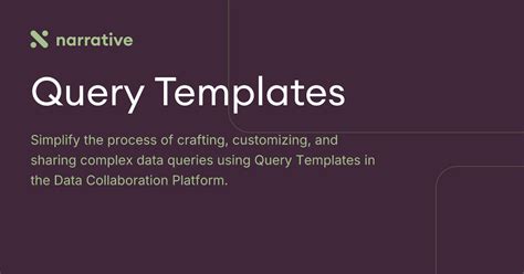 Query Templates