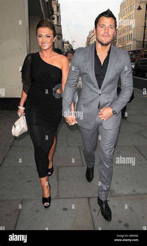 The Only Way Is Essex Stars Mark Wright And His Fiancee Lauren Goodger