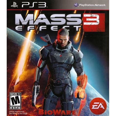 Mass Effect 3 Ps3 Novo Jogo Mídia Física Arena Games Loja Geek