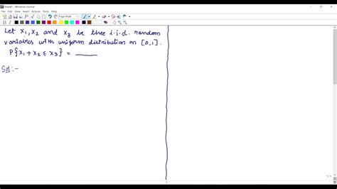 Multiple Random Variables 01 Youtube
