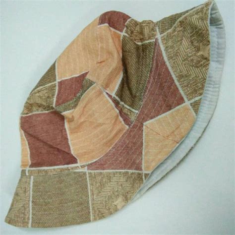 Patchwork Bucket Hat Etsy