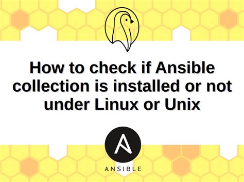 How To Check If Ansible Collection Is Installed Or Not Nixcraft