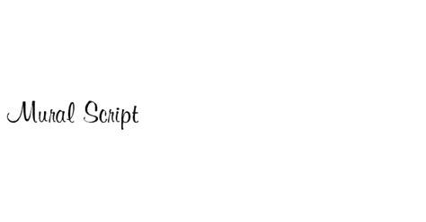 Mural Script