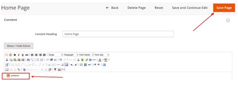 Magento 2 How To Insert Products On Homepage