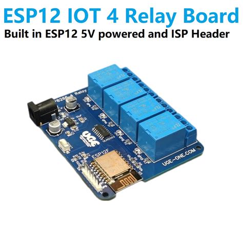 Channels Relay ESP IOT WiFi Module Remote Smart Home Mobile APP UGE Electronics Egypt