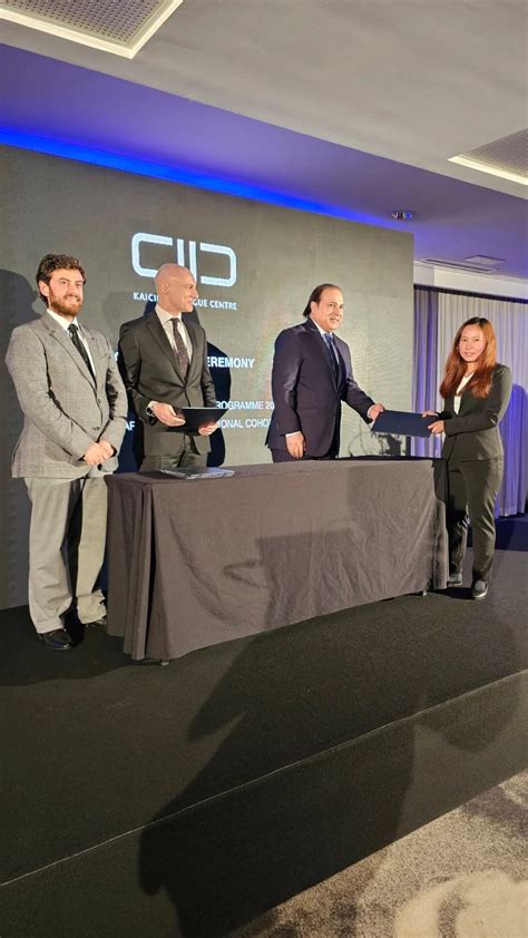 One Of My Key Milestones Of Completing And 2023 Kaiciid International Interreligious And