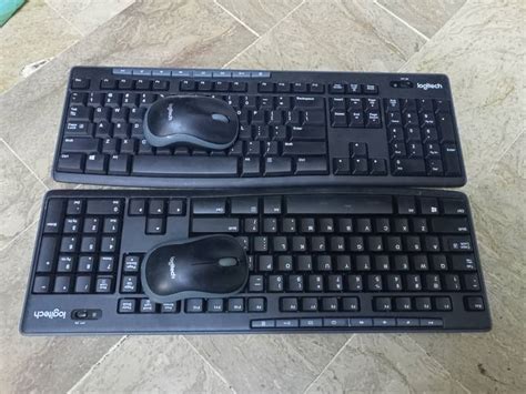 Logitech Wireless Keyboard Mouse Combo Computers Accessories