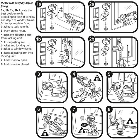 Window Lock Premium Range Clippasafe