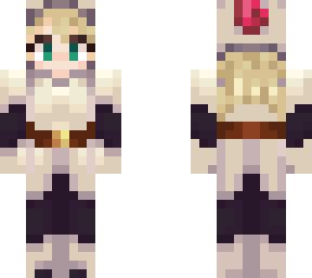 Guardian Tales Female Knight Minecraft Skin