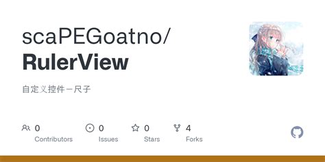 GitHub scaPEGoatno RulerView 自定义控件尺子