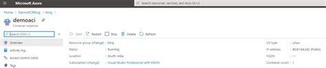 How To Deploy Containers Into Azure Container Instancesaci Using