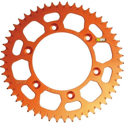 Protaper 033400 Spec Aluminum Rear Sprocket Orange 50t