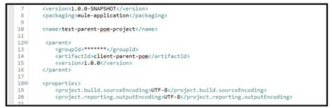 The Parent POM And The Main Project POM Are Deployed To The Maven Repository For Sharing