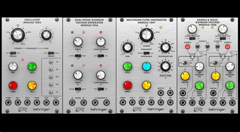 Superbooth 2021 Behringer Adds The Mix Sequencer Module 1050 To The