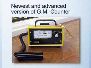 Geiger Muller Counter PPTX
