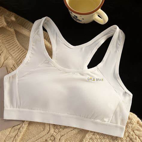 Wancir Cotton Training Bras For Girls 12 18 Sports Seamless Racerback