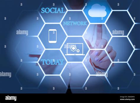 Inspiration Showing Sign Social Network Conceptual Photo A Framework Of Individual Linked By