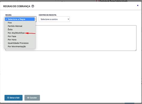 Regra Por Ato Workflow Como Configurar Cobrança Por Etapas