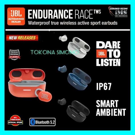 Promo Jbl Endurance Race Tws Waterproof True Wireless Active Sport Earbuds Diskon Di Seller