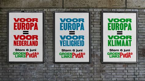 Ja Ik Wil Posters Groenlinks Pvda