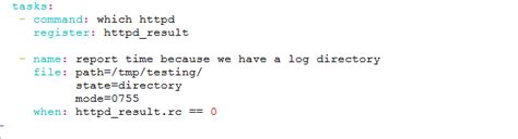 Ansible Conditional Execution Of Playbook Based On Exit Status Of The
