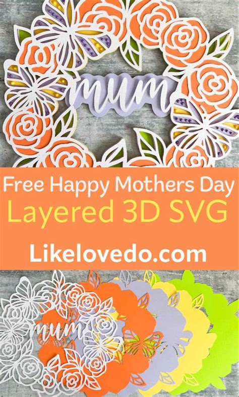 Cricut Mother S Day Cards Mother S Day Card Svg Free Svg Files Artofit