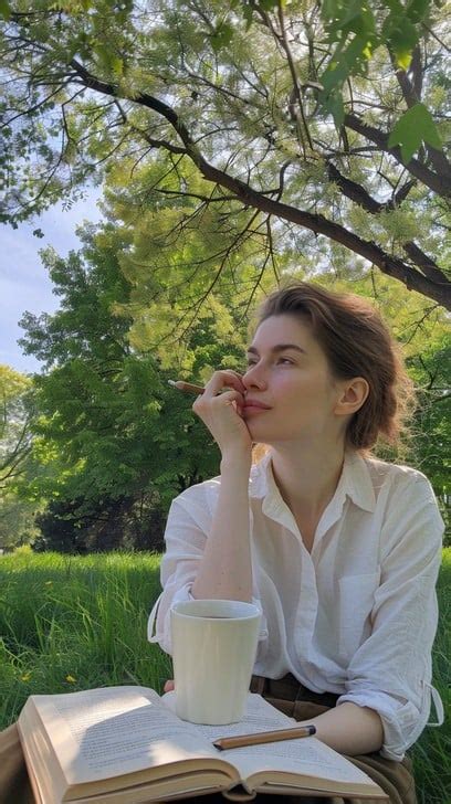 Free Thoughtful Reading Break Image Download At Stockcake