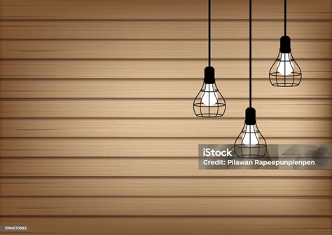 현실적인 나무와 램프 빛 배경 일러스트 벡터 3d 모의 0명에 대한 스톡 벡터 아트 및 기타 이미지 0명 3차원 형태