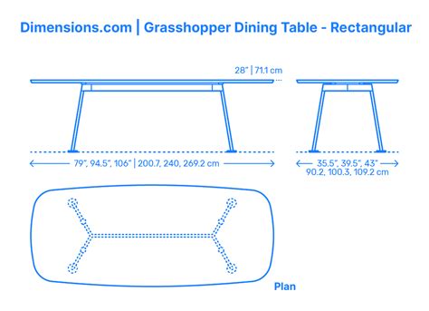 What Are The Dimensions Of A Dining Table At Robert Bence Blog