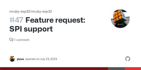 Feature Request Spi Support · Issue 47 · Mruby Esp32mruby Esp32 · Github
