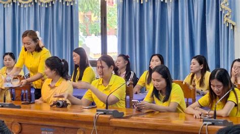 ต้อนรับคณะศึกษาดูงานจากองค์การบริหารส่วนตำบลนาสว่าง อำเภอเดชอุดม จังหวัดอุบลราชธานี องค์การ