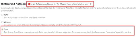 SOLVED Nextcloud Say That Cron Jobs Are Not Running Linux Level Techs Forums