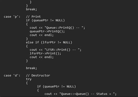 solved please create the c codes for the lfsr cpp class