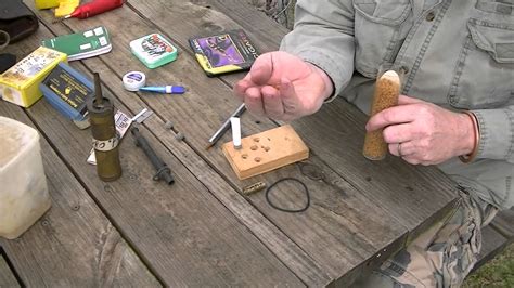 THE PERCUSSION REVOLVER making paper cartridges - YouTube