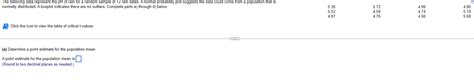 Solved Click the icon to view the table of critical | Chegg.com