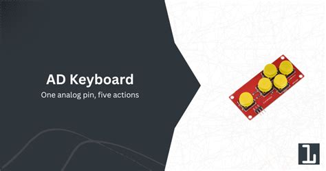 How To Use The Ad Keyboard Module With Arduino Hibit