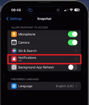 How To Turn Off Time Sensitive Notification On Snapchat IPhone Tech How