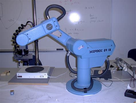 Scorbot Robot Arms Er Iii Er 4u Er 5 Er 2 Er Vii The Old Robots Web Site