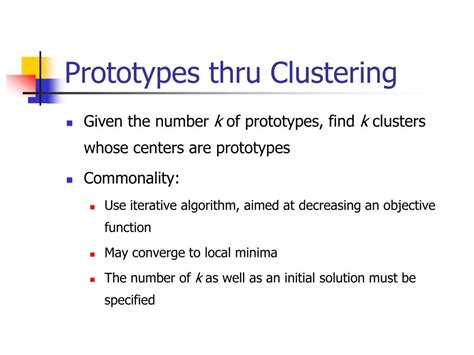 Ppt Prototype Classification Methods Powerpoint Presentation Free