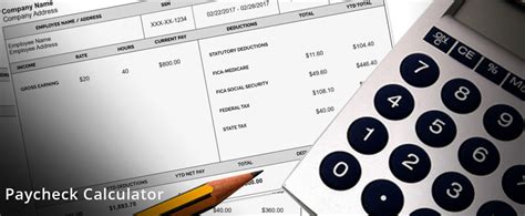 free paycheck calculator salary pay check calculator in usa