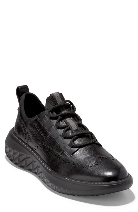 Cole Haan Zerogrand Wfa Wingtip In Black For Men Lyst