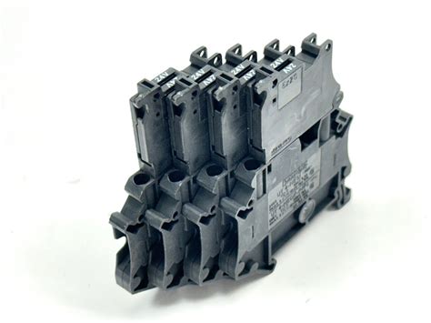 Phoenix Contact UT 4-HESI 5X20 Fuse Modular Terminal Block 3046032 LOT ...